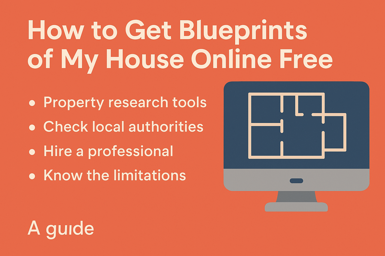 Can't Find House Blueprints Online? 4 Ways to Get or Recreate Them