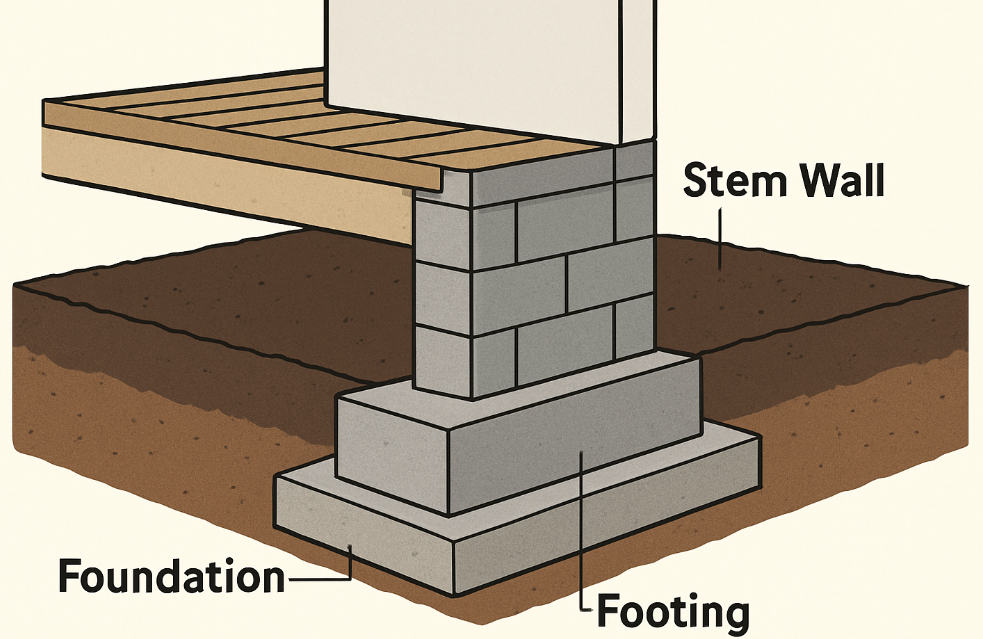 What is a Stem Wall? Complete Guide for Homeowners (2025)