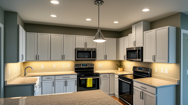 U-Shaped Kitchen Lighting: Brighten Your Cooking Space