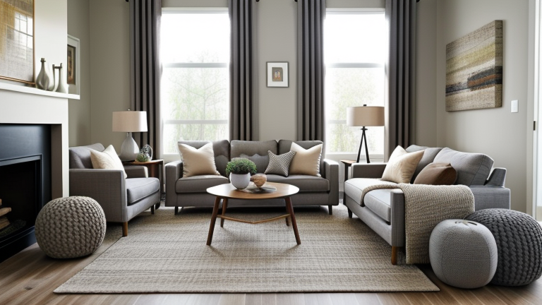 Grey and Bronze Living Room Ideas: Create a Modern Space